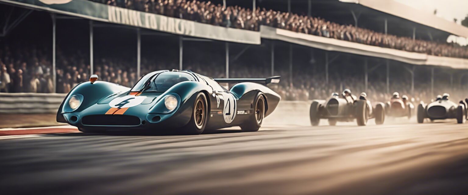 Racing Poster - Vintage Racing Artwork