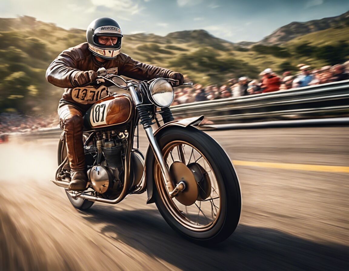 Racing Poster - Vintage Racing Artwork