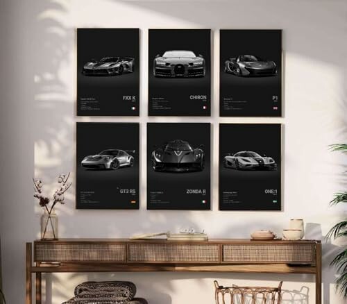 Vintage Super Car Posters: A Timeless Collection for Home Decor